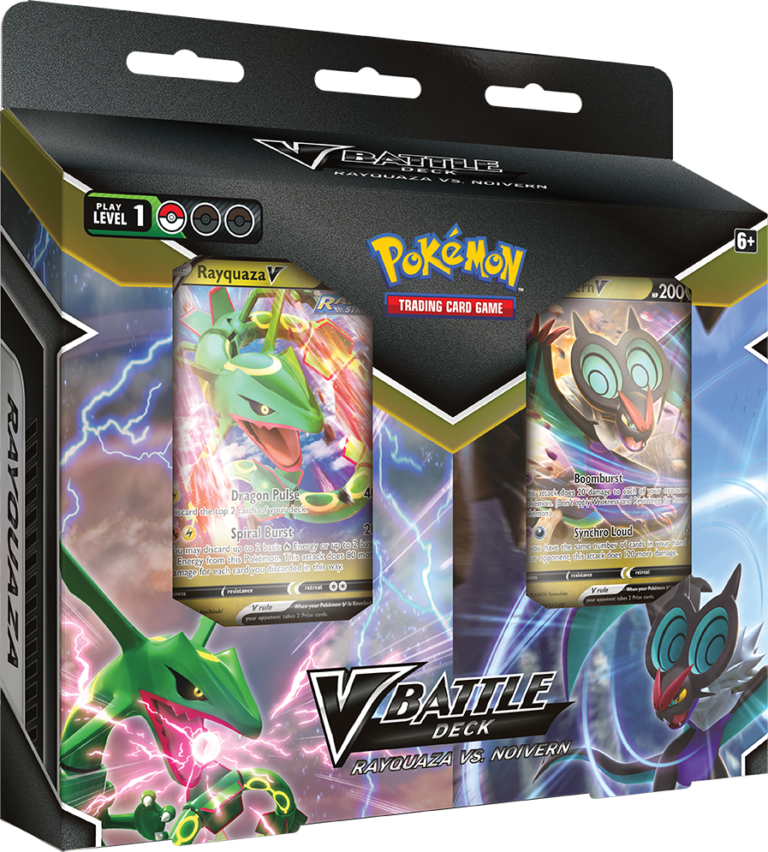 「V Battle Deck」 Rayquaza V、Noivern V判明｜PTCGL News