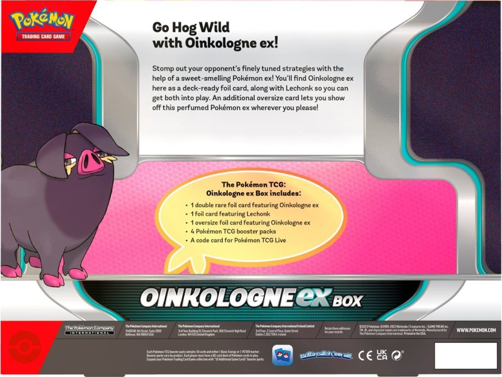 Oinkologne ex Box判明｜PTCGL News