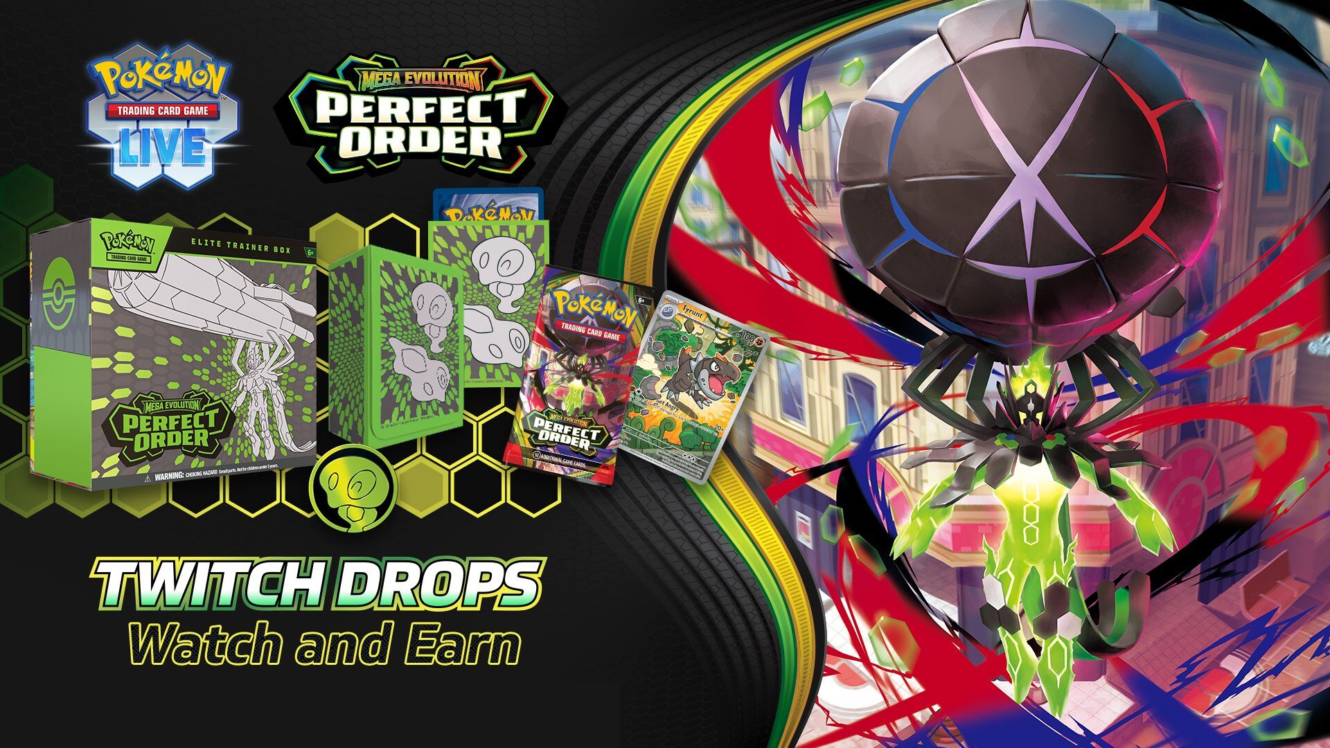 【PTCGL】配信視聴でPerfect OrderのETBをGETしよう！｜PTCGL News